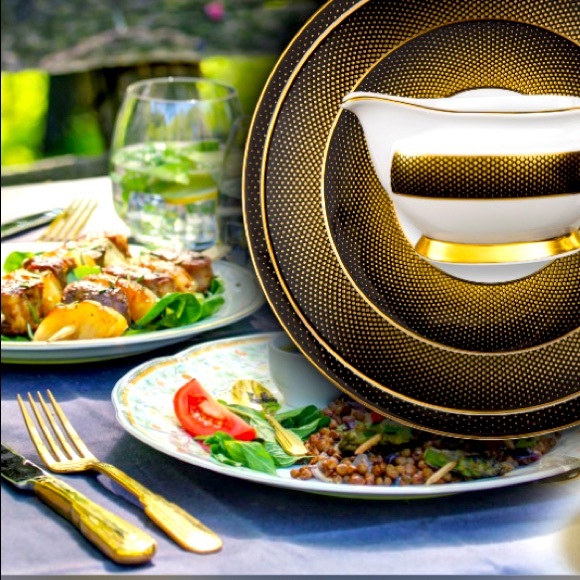 Zepter | Kitchen | Authentic Zepter Kimono Set Of 36 Pcs With 24ct Gold ...